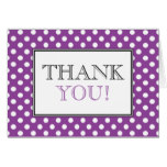 Polka Dot Thank You Cards